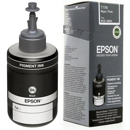 Epson T774 140ml Black Ink Bottle for EcoTank All-in-One Printer