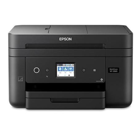 Epson WorkForce WF-2860 Color All-in-One Inkjet Printer, Copy, Scan, Fax