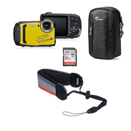 Fujifilm FinePix XP140 Digital Camera, 4K/15P Video, Bluetooth Capability, Waterproof to 82 ...
