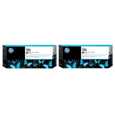 HP 745 300mL Matte Black Ink Cartridge for DesignJet Z5600/Z2600 ...