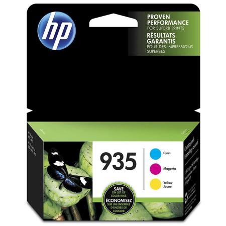 HP 935 Cyan/Magenta/Yellow Original Thermal Inkjet Cartridge, 3 Pack