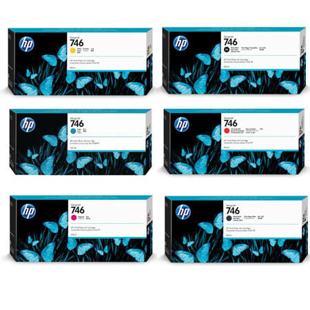 HP 746 300ml DesignJet Ink Cartridge Kit P2V78A KIT - Adorama