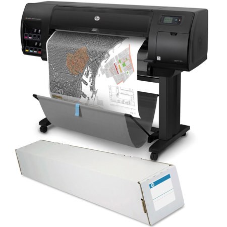 HP DesignJet Z6810 Large Format Photo Production Printer, 42" Inkjet ...
