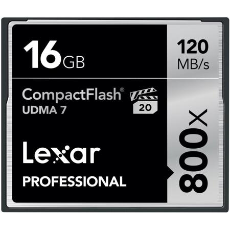 Lexar 16GB Professional UDMA 7 CF Memory Card - Adorama