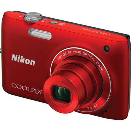 Nikon Coolpix S4100 Digital Camera with 14 Megapixel, 5x Wide Angle ...