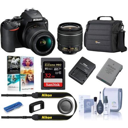 Nikon D3500 24MP DSLR Camera, AF-P DX NIKKOR 18-55mm Starter Bundle