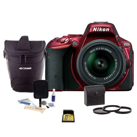 Nikon D5500 DSLR Camera Kit with AF-S DX NIKKOR 18-55mm f/3.5-5.6G VR ...
