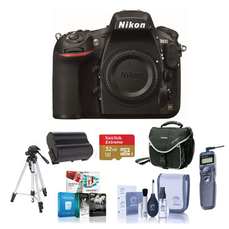 Nikon D810 DLR Body and Free Accessories - Adorama