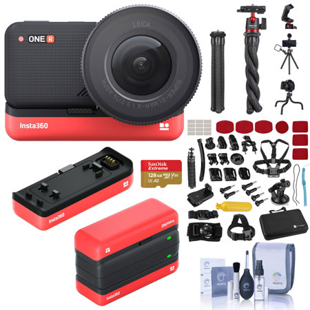 Insta360 ONE R 1-Inch Edition (CINAKGP/B) - With Action Kit Accessory Kit