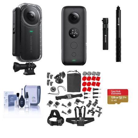Insta360 ONE X Action Camera (CINONEX/A) - Bundle With Insta360 Venture ...