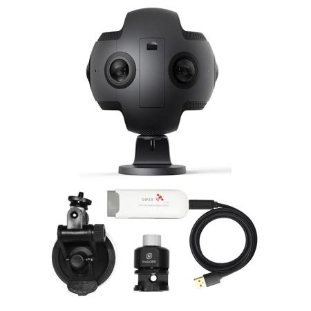 Insta360 Pro Spherical VR 360 8K Camera With Insta360 GPS Module Kit