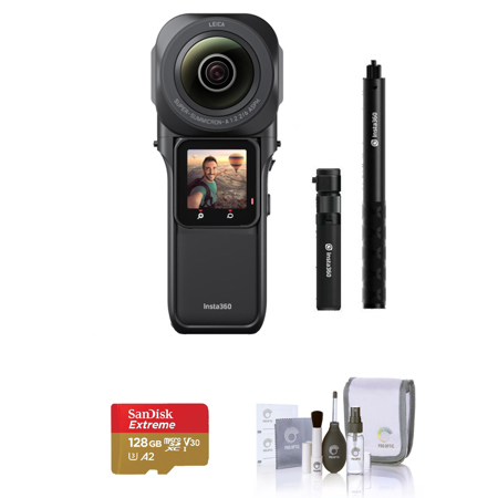 Insta360 ONE RS 1-Inch 360 Edition Action Camera with Bullet Time Handle Kit