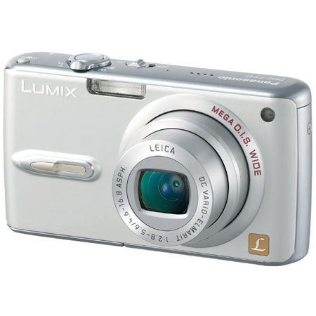 Panasonic Lumix DMC-FX07S Digital Camera, 7 Megapixel, 3.6x Optical, 4x Digital Zoom, with 2.5 ...