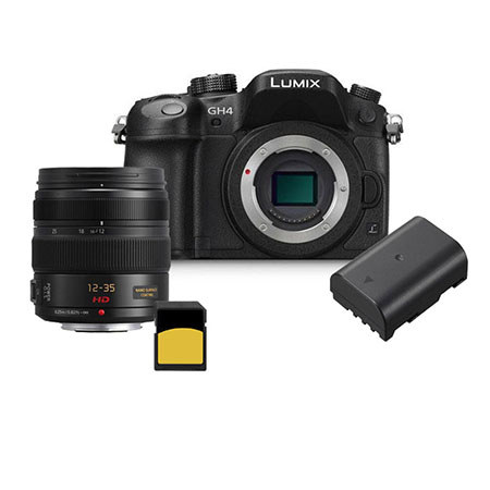 Panasonic Lumix DMC-GH4 Mirrorless Digital Camera Body Only, Black ...