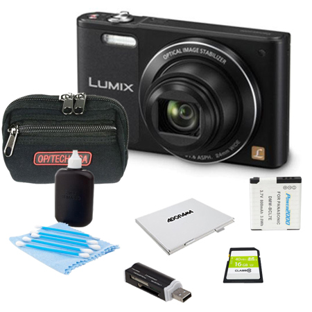 Panasonic Lumix DMC-SZ10 Digital Camera, 16MP - Bundle with Camera Case ...