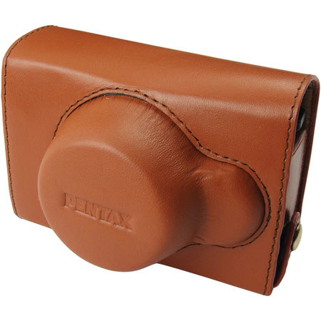 Pentax Q Vintage Natural Tan Full Grain Leather Case - Adorama