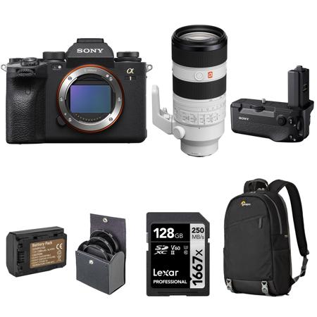 Sony Alpha a1 Camera w/FE 70-200mm f/2.8 GM OSS II Lens & Grip ...