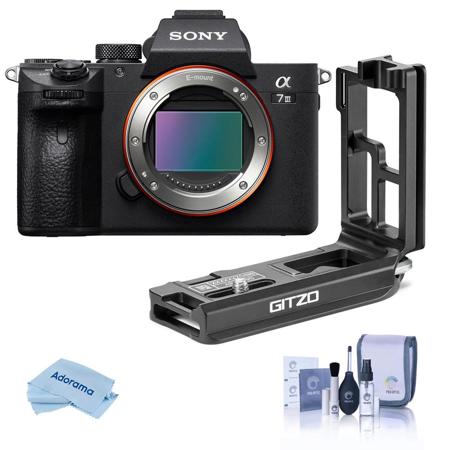 Sony Alpha a7 III 24MP UHD 4K Mirrorless Camera - With Gitzo Aluminum L ...