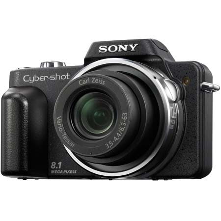 Sony Cyber-Shot DSC-H3, Digital Still Camera, 8.1 Megapixel, Carl Zeiss ...