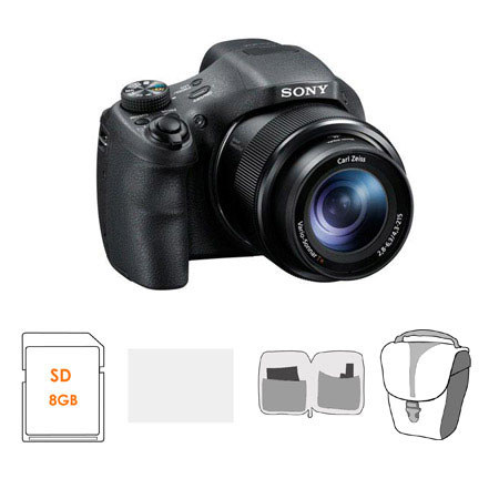 Sony Cyber-shot DSC-HX300 Digital Camera, w/Accessory Kit A DSC-HX300/B A