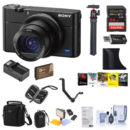 Sony Cyber-shot DSC-RX100 VA Digital Camera With Premium Accessory Bundle