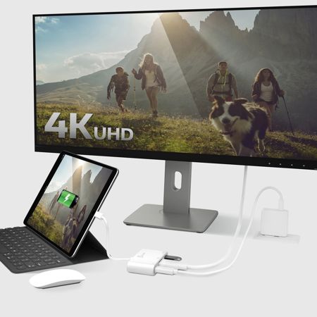 J5 Create JCA379 USB Type-C to HDMI & USB 3.0 Adapter with Power ...