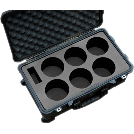Jason Cases Protective Case for Set of 6 Zeiss CP.2 Lenses, Compact ...