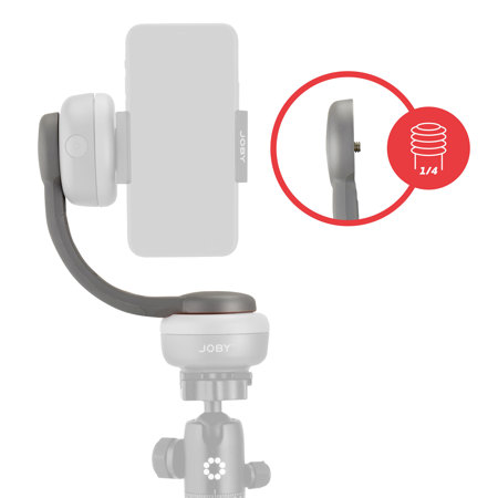 JOBY Pan Tilt Bracket For Spin, Gray JB01714 - Adorama