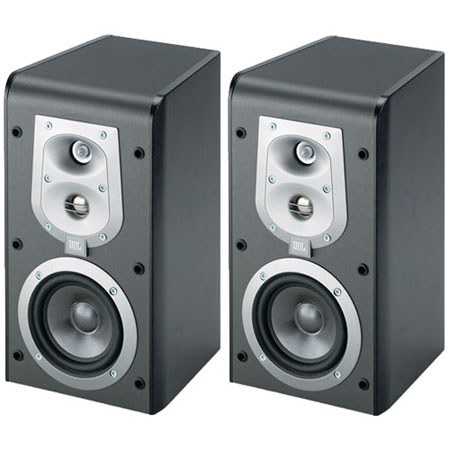 JBL ES-30 3-Way, 6" (160mm) Bookshelf Speaker, Black, Pair - Adorama
