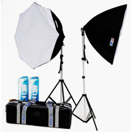 JTL 92175 DL-170 Fluorescent Soft Box Kit II - Adorama