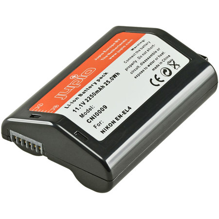 Jupio EN-EL4 11.1V 2250mAh Lithium-Ion Battery Pack - Adorama
