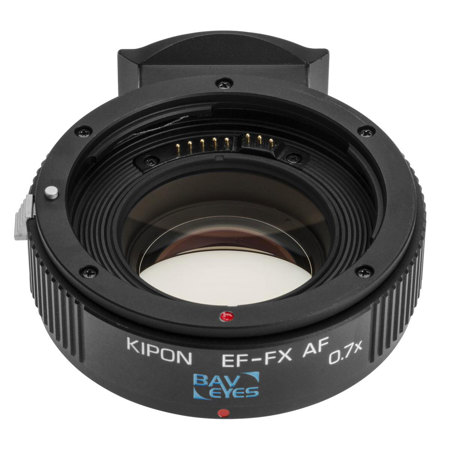Kipon 0.7x Baveyes Lens Adapter for Canon EF/EF-S Lens to Fuji X Series Camera