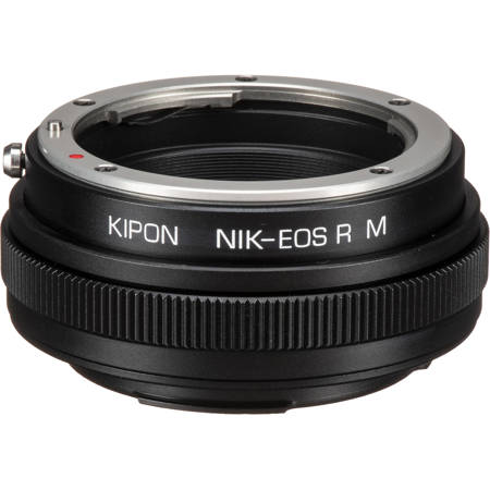Kipon Lens Mount Adapter with Helicoid for Nikon F-Mount Lens to Canon RF-Mount Camera