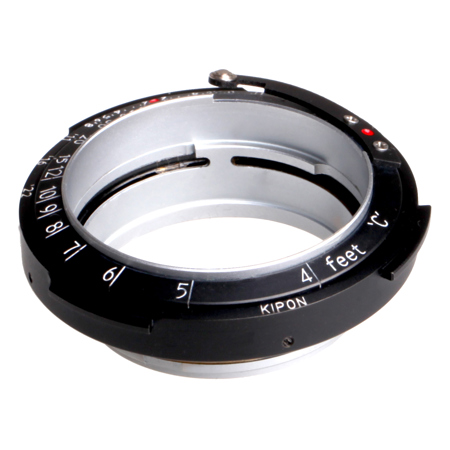 Kipon Contax RF Mount Lens to Leica Screw L39 Camera Lens Adapter (Black)
