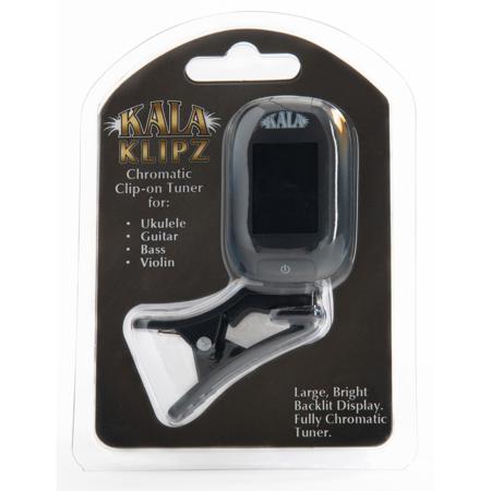 Kala Klipz Chromatic Clip-On Tuner for Guitar/Bass/Violin/Ukulele ...