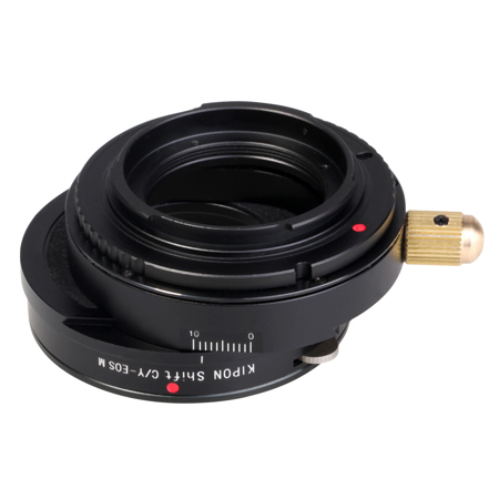 Kipon Shift Lens Mount Adapter for Contax/Yashica Lens to Canon EOS M Camera