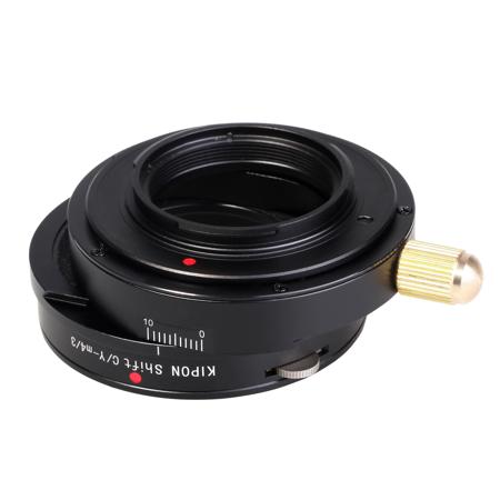 Kipon Shift Lens Mount Adapter for Contax/Yashica Lens to Micro Four Thirds Camera
