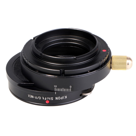 Kipon Shift Lens Mount Adapter For Contax/Yashica To Sony E-Mount Camera