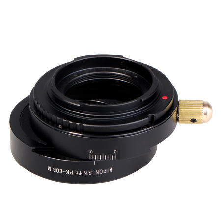 Kipon Shift Lens Mount Adapter for Pentax K Mount Lens to Canon EOS M Camera