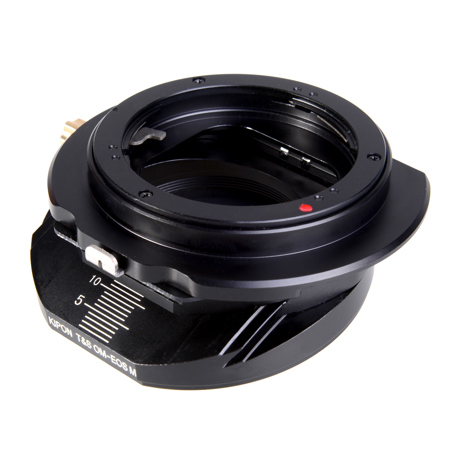 Kipon Tilt-Shift Lens Mount Adapter from Olympus to Canon EOS M Body