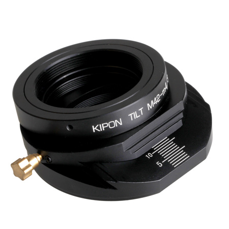 Kipon Tilt-Shift Lens Mount Adapter from Pentax Screw M42 to M4/3 Body