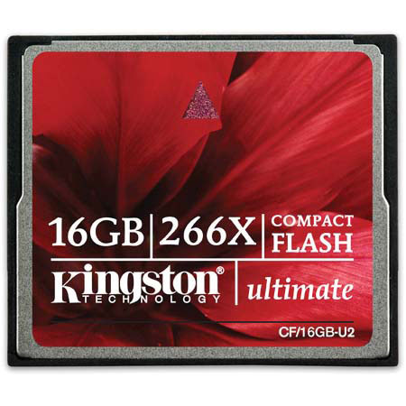 USED Kingston Technology 16GB, 266x Ultimate Compact Flash Memory Card