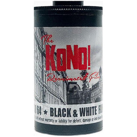 KONO Classic Monolit ISO 64 Black & White Film, 35mm Roll Film, 36 ...