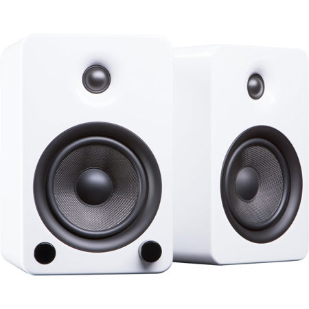 Kanto YU5 2x 40W RMS Powered Bookshelf Speakers with Bluetooth, Pair ...