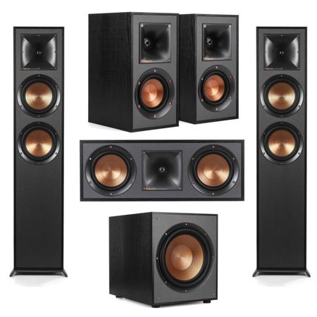 Klipsch R-625FA Dolby Atmos Floorstanding Speaker W/2 More Speakers ...