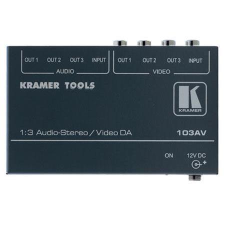 Kramer Electronics Kramer 103AV 1:3 Video/Audio Distribution Amplifier