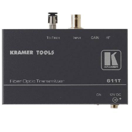 Kramer Electronics 611T Fiber Optic Transmitter 611T - Adorama