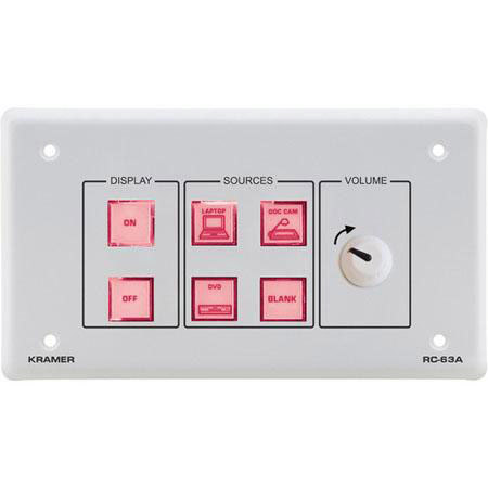 Kramer Electronics RC-63A 6-Room Controller RC-63A - Adorama
