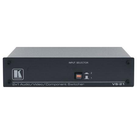 Kramer Electronics Kramer VS-21 2x1 3-Channel Audio and Video Switcher