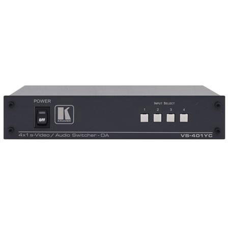 Kramer Electronics Kramer VS-401YC 4x1:2 S-Video and Stereo Audio ...